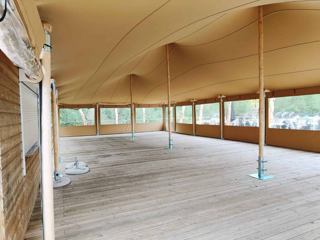 Sidewall 2m complete | Creative Tent Systems